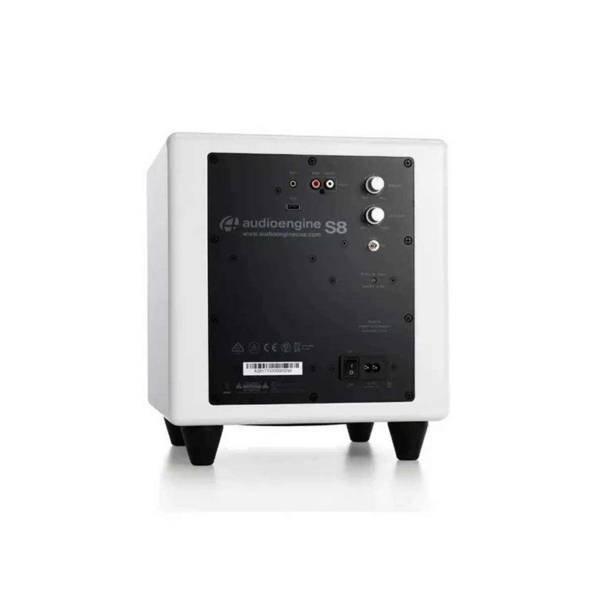 Audioengine A2+ Wireless Desktop Speakers with S8 Subwoofer - White ...