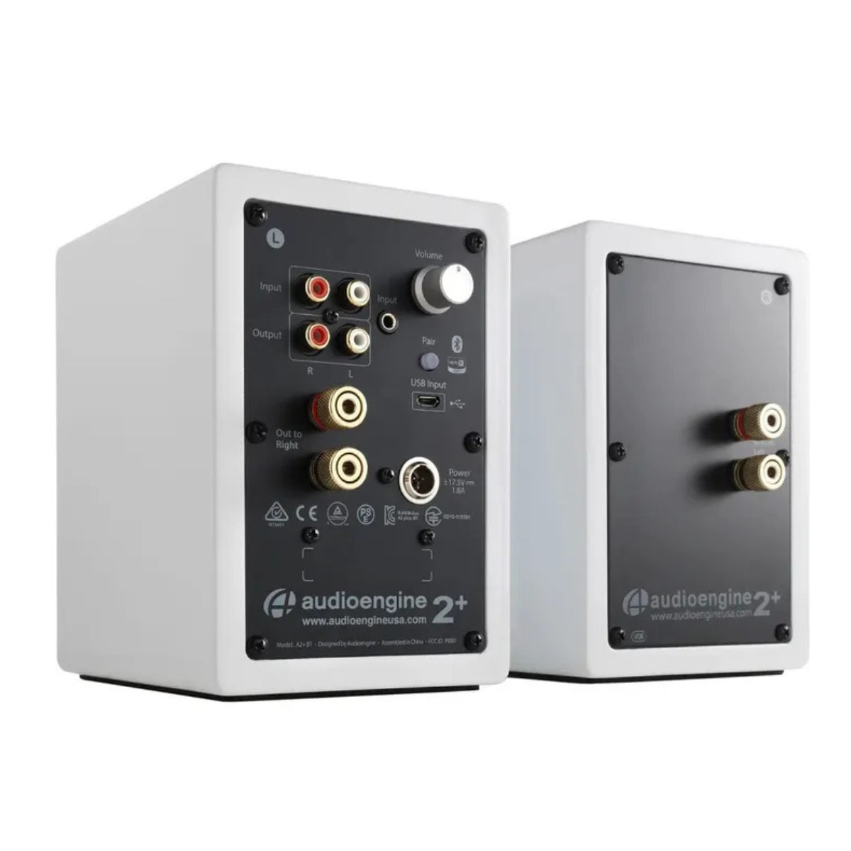 Audioengine A5+ Powered Bookshelf Speakers with DS2 Speaker Stands ...