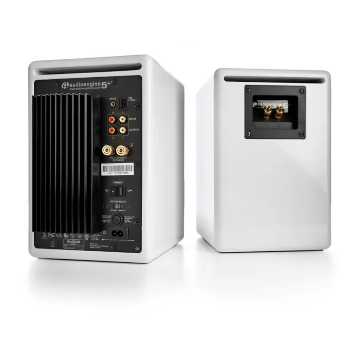 Audioengine A5+ Powered Bookshelf Speakers with DS2 Speaker Stands ...