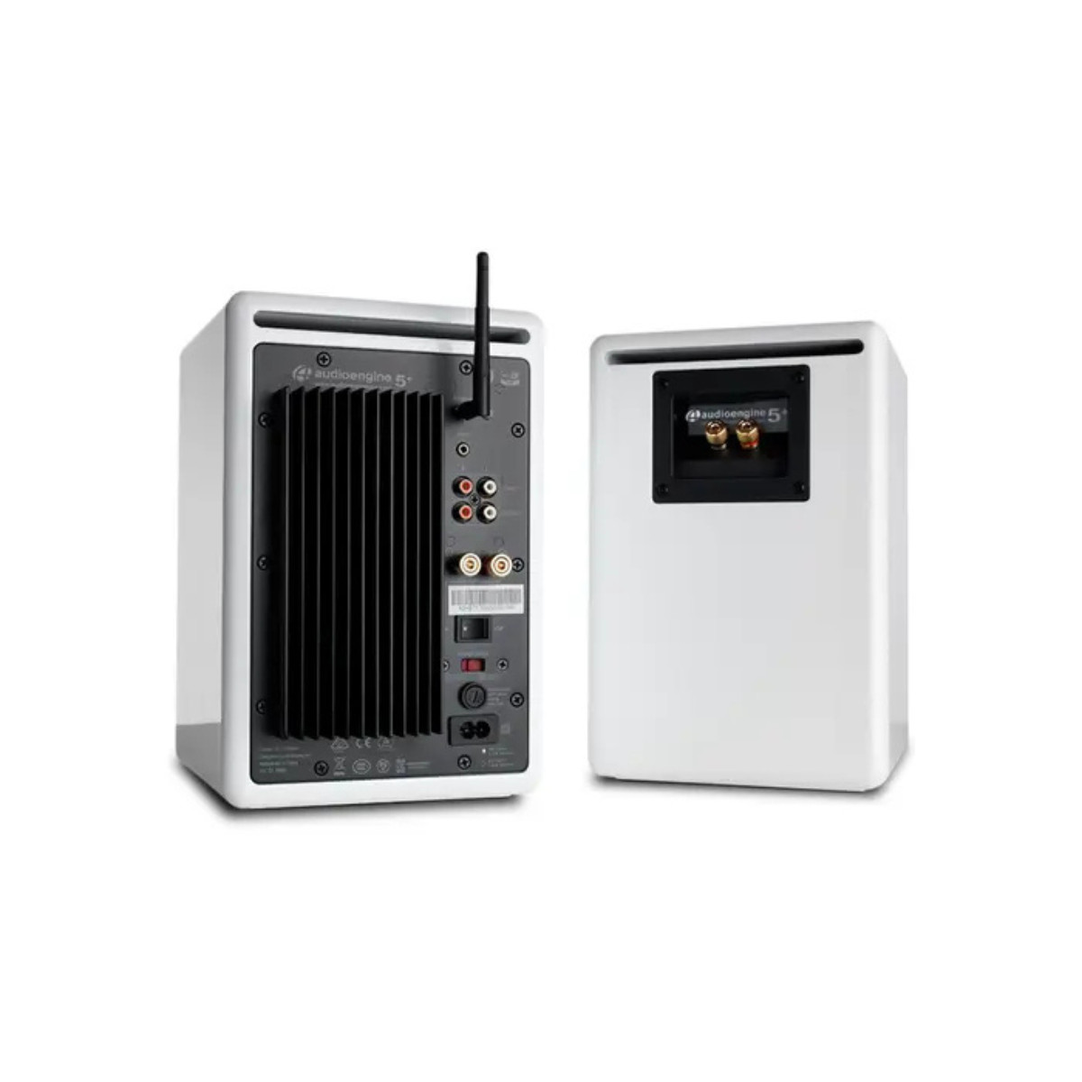 Audioengine A5+ Powered Bookshelf Speakers with S8 Subwoofer - White ...