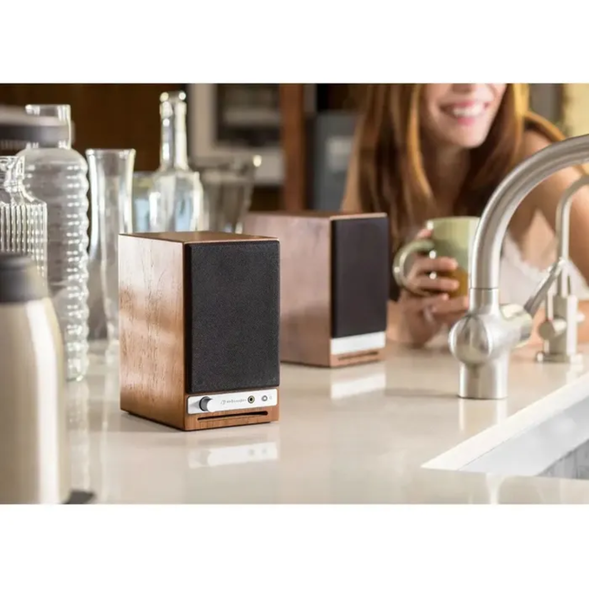Audioengine HD3 Premium Wireless Speakers with DS1 Speaker Stands ...