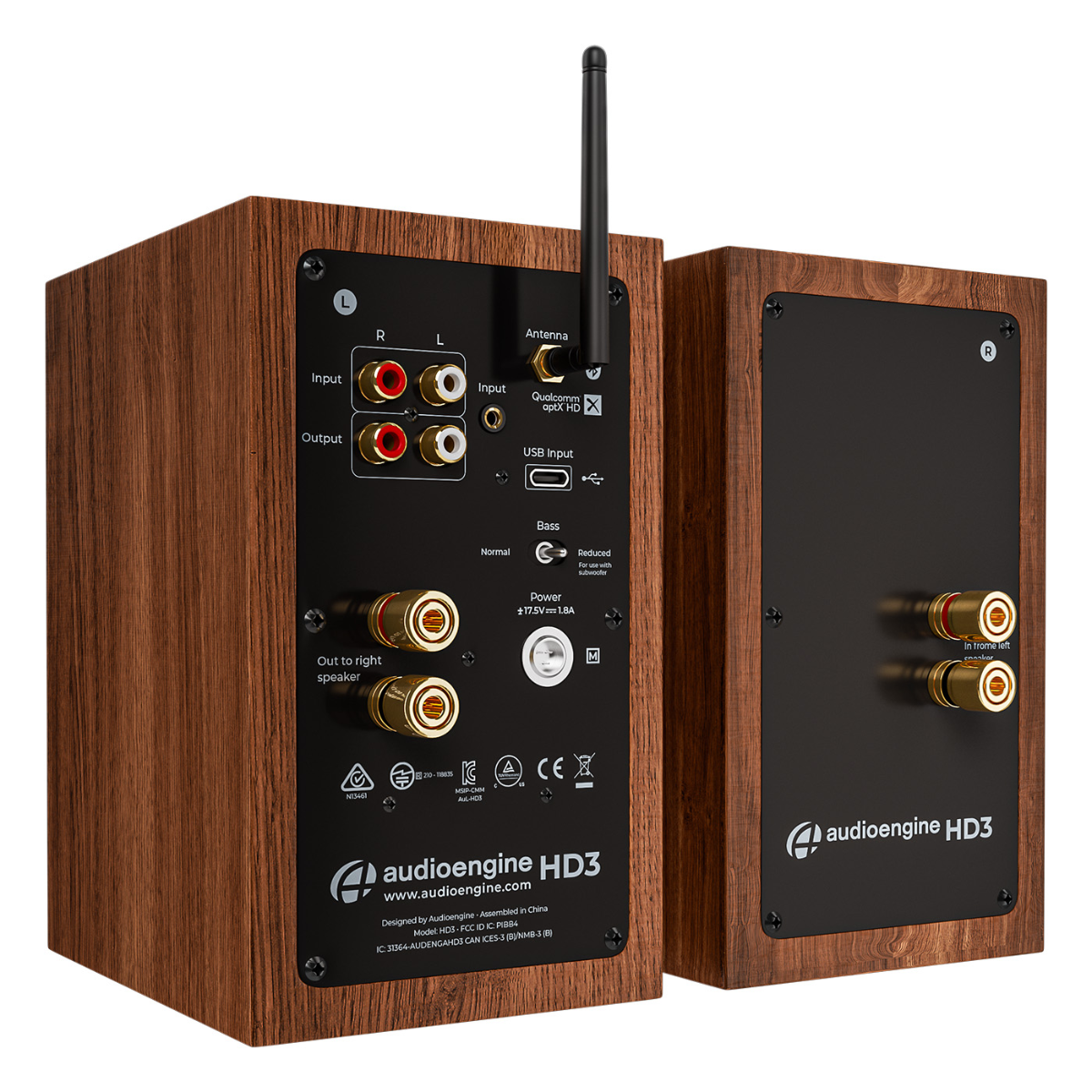 Audioengine HD3 Premium Wireless Speakers with DS1 Speaker Stands ...