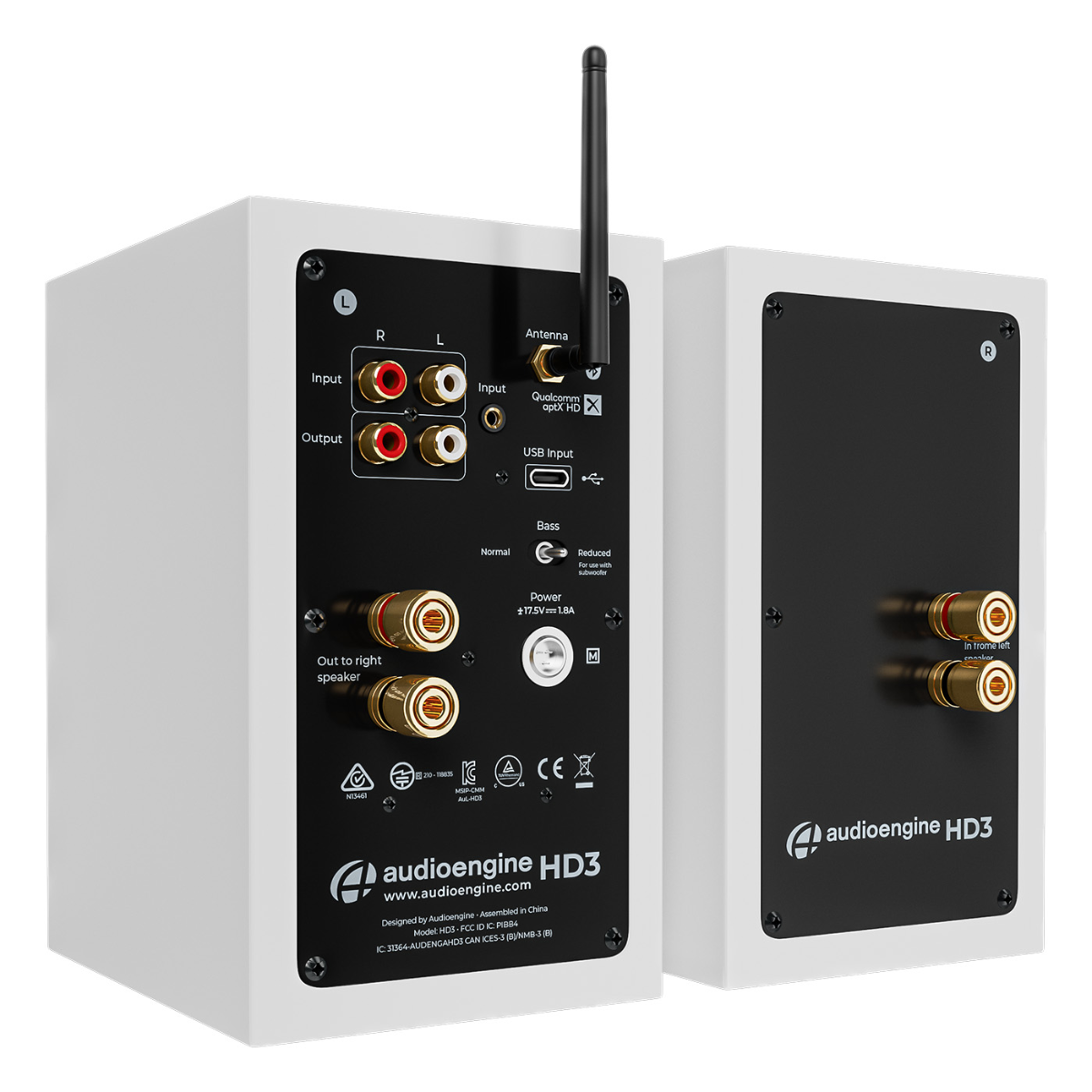 Audioengine HD3 Premium Wireless Speakers with DS1 Speaker Stands ...
