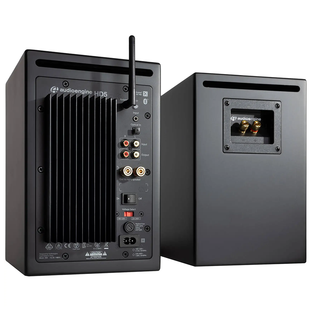 Audioengine HD5 Wireless Speaker System - Black - 90056800 | Mwave