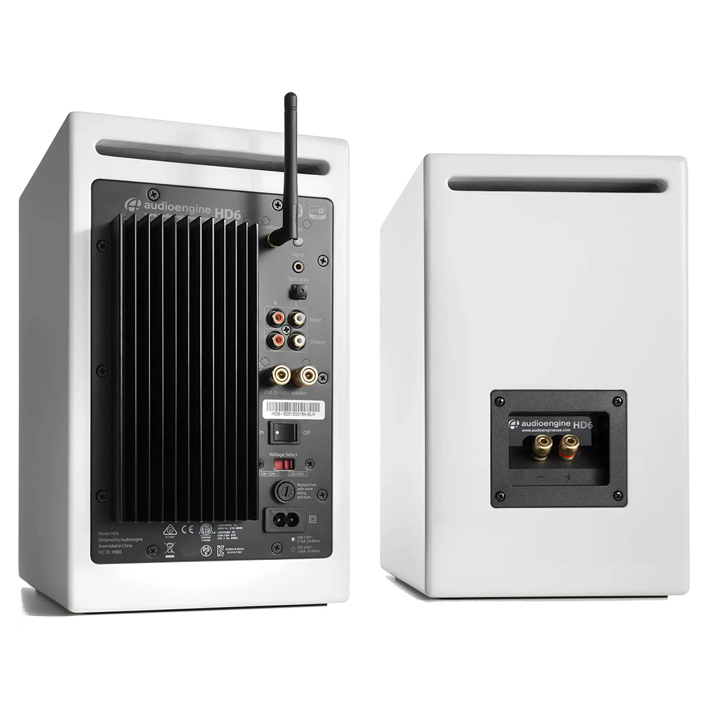Audioengine HD6 Powered Speakers - White - 90057750 | Mwave