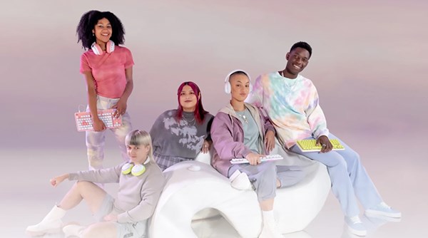 Logitech Aurora Collection Mouse Pad - Pink - 943-000734 | Mwave