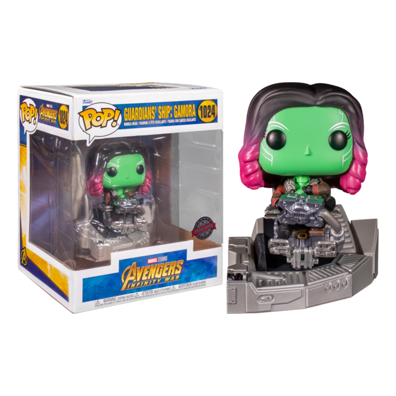 Avengers 3: Infinity War - Gamora in Guardian's Ship Diorama Deluxe Pop ...