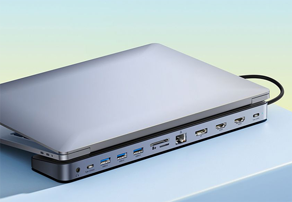 Baseus EliteJoy Gen2 11-Port Type-C HUB Adapter - Dark Gray ...