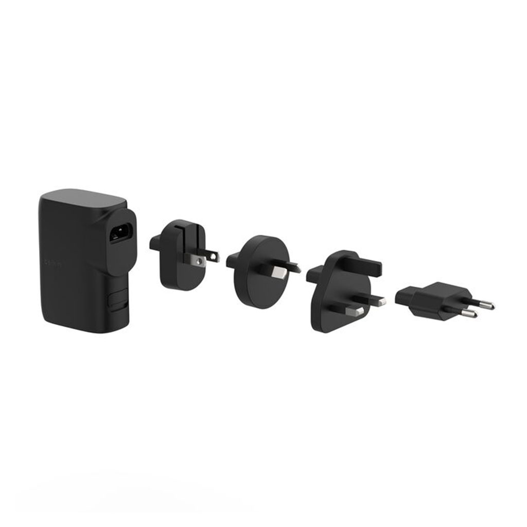 Belkin BoostCharge 5000mAh 25W Hybrid Wall Charger w/ Power Bank ...