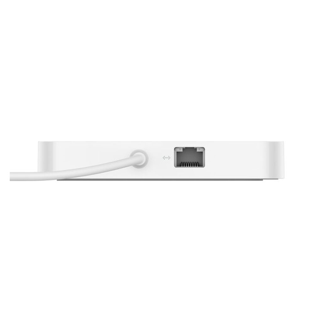 Belkin Connect 6-in-1 USB-C Multiport Hub with Mount - White ...