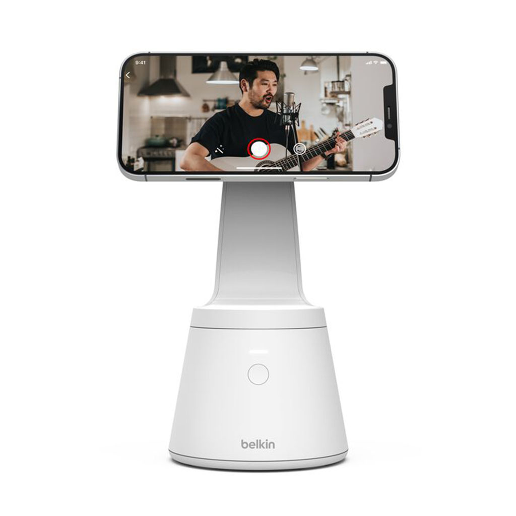 Belkin MagSafe Magnetic Phone Mount w/ Face Tracking - MMA001BTWH | Mwave
