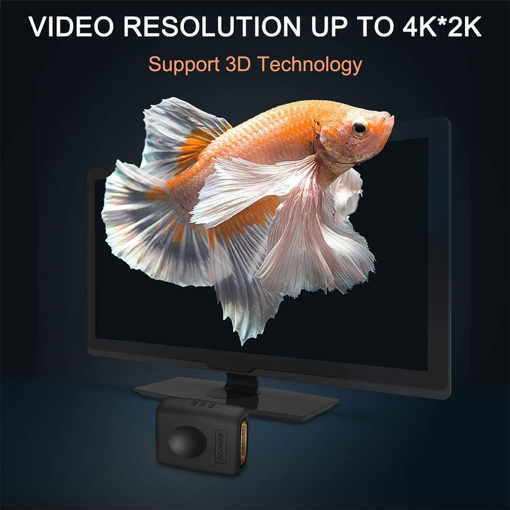 BENFEI 4K HDMI to HDMI Coupler (F/F) - ELEBEN224BK | Mwave
