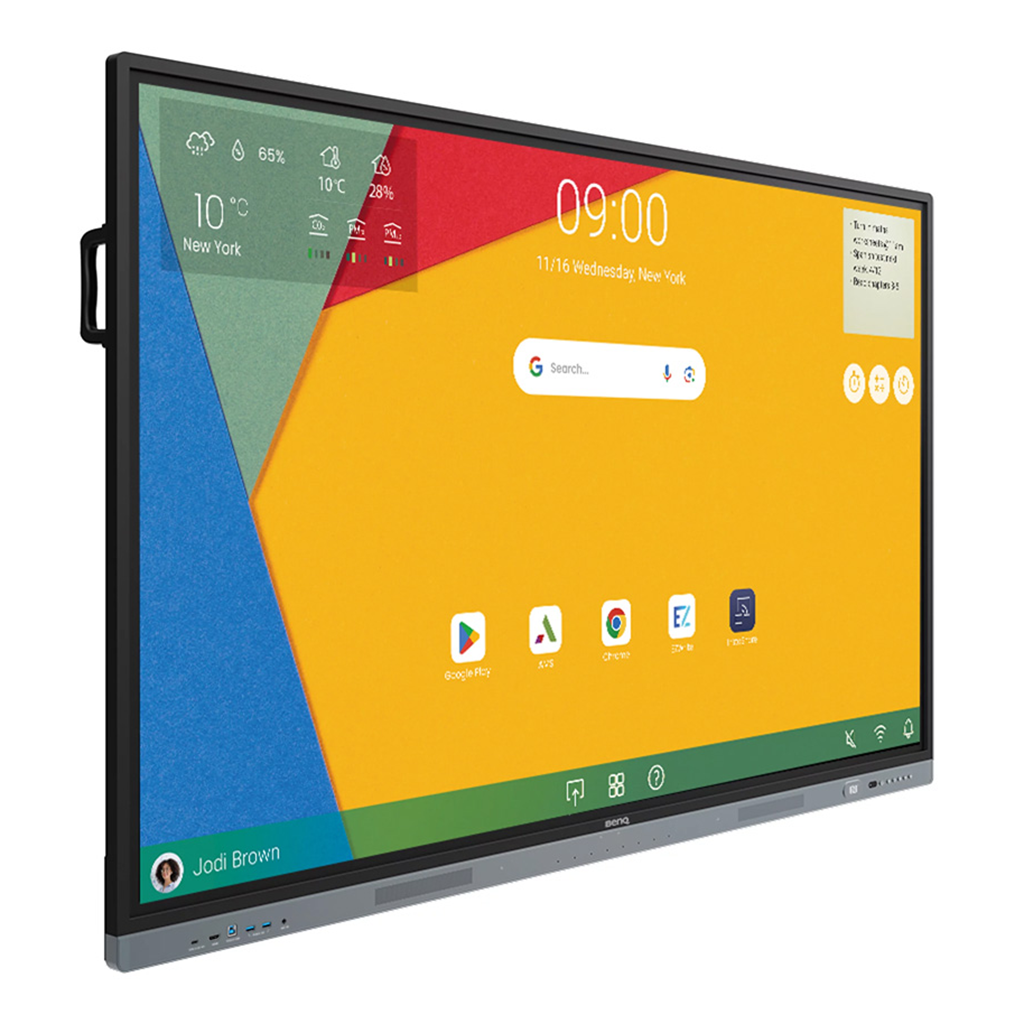 BenQ Board Master RM04 75" 4K UHD Interactive Display Panel - Android ...