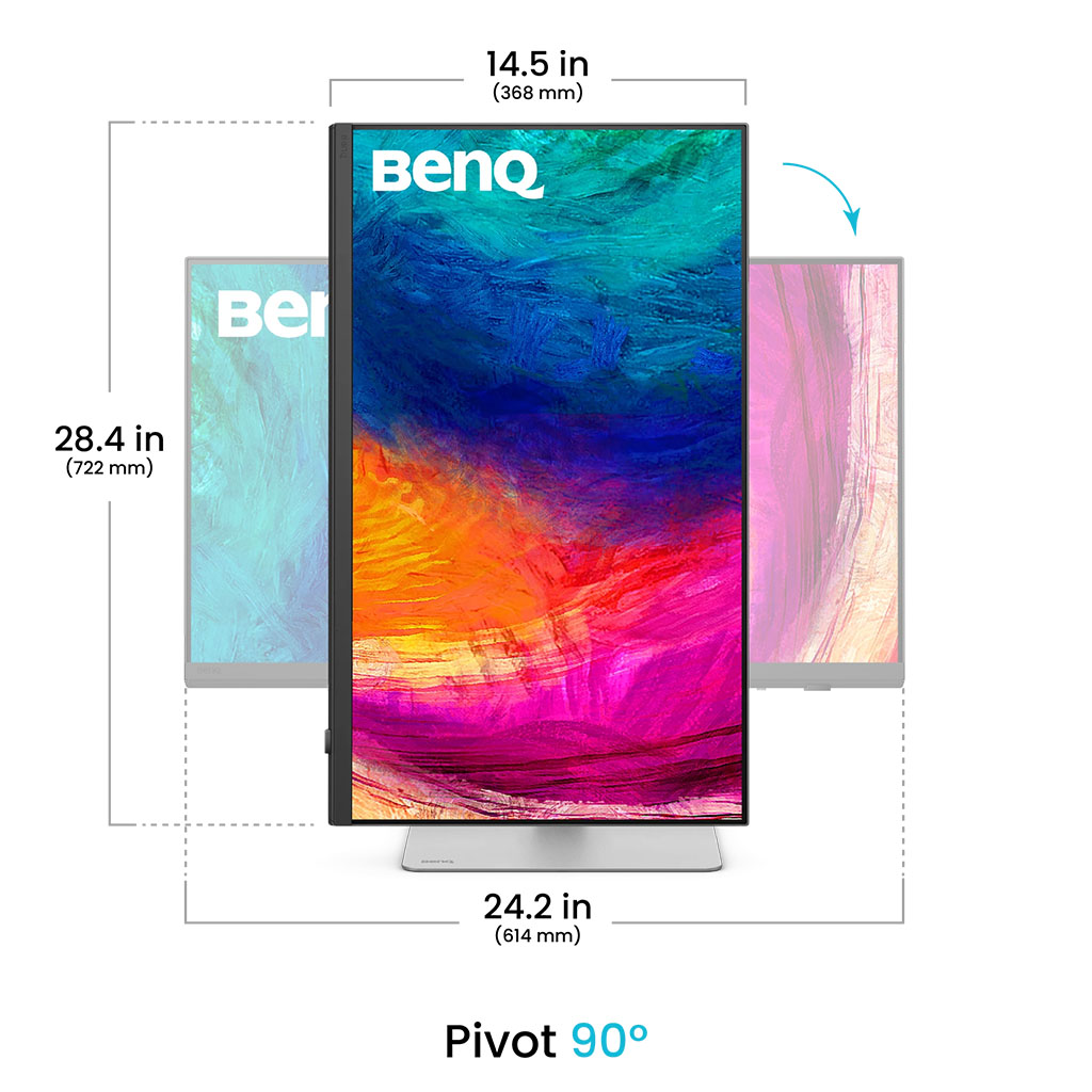 BenQ PD2730S 27" 5K UHD+ 98% P3 HDR10 IPS Designer Monitor w ...