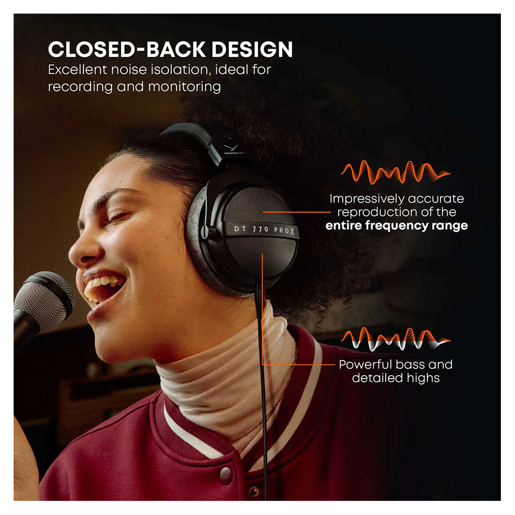 Beyerdynamic DT 770 PRO X Closed Back Studio Headphones - 48 Ohm ...