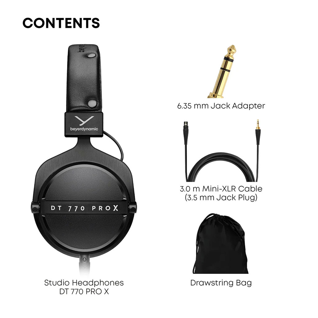 Beyerdynamic DT 770 PRO X Closed Back Studio Headphones - 48 Ohm ...