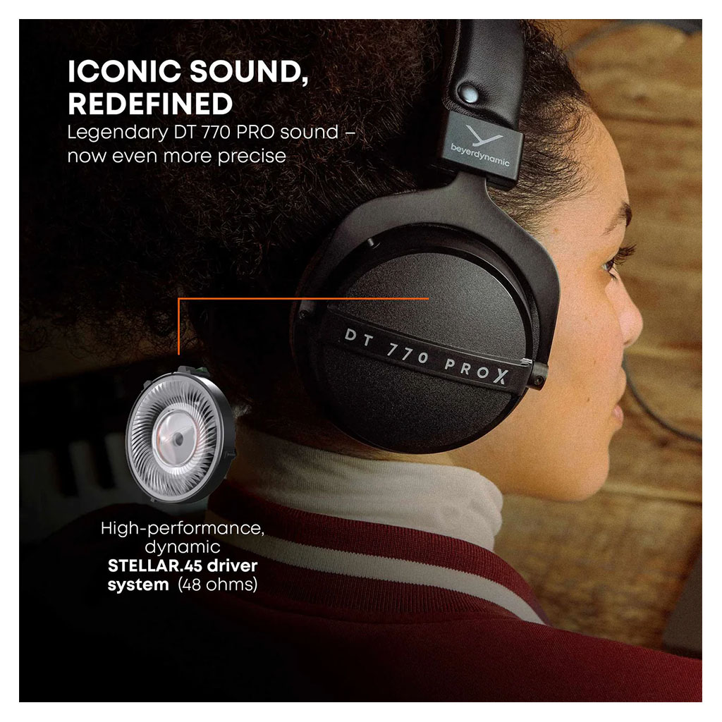 Beyerdynamic DT 770 PRO X Closed Back Studio Headphones - 48 Ohm ...