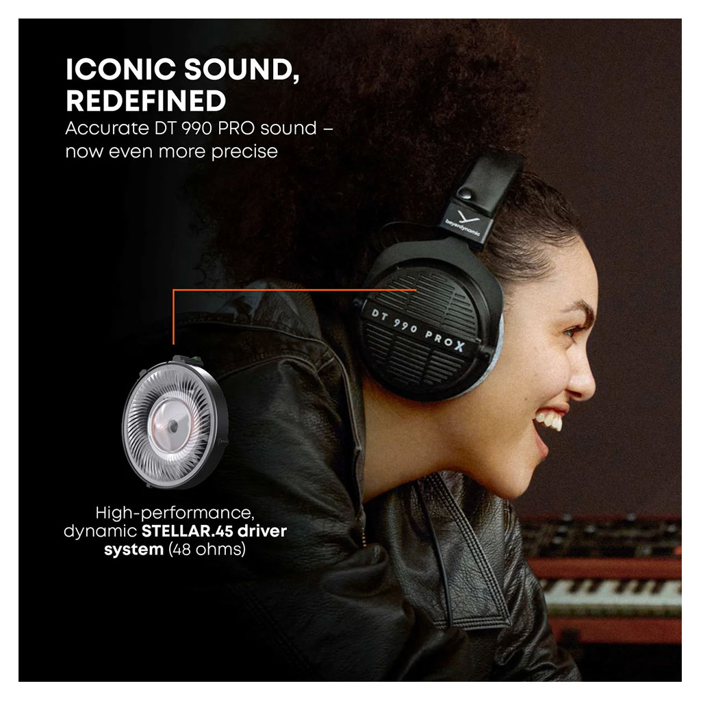 Beyerdynamic DT 990 PRO X Open Back Studio Headphones - 48 Ohm ...