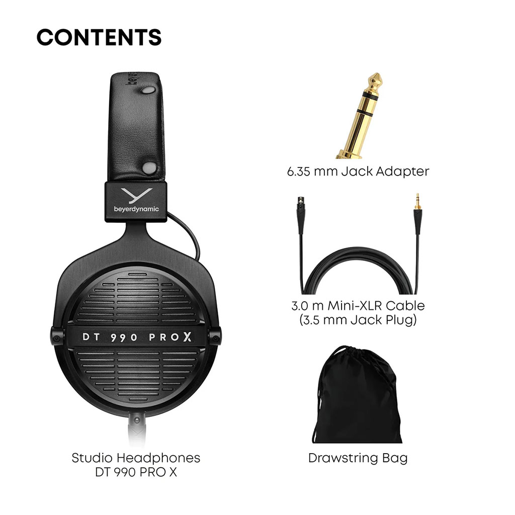 Beyerdynamic DT 990 PRO X Open Back Studio Headphones - 48 Ohm ...