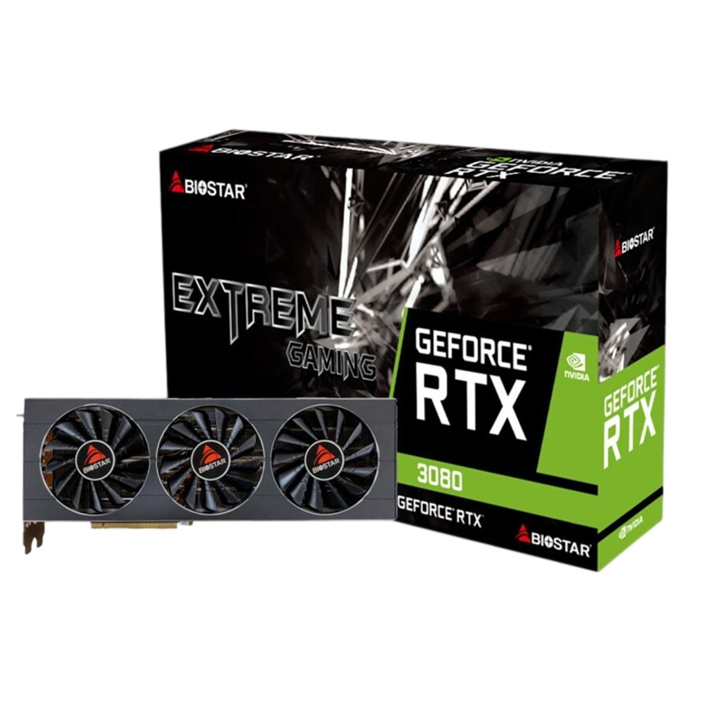BIOSTAR GeForce RTX 3080 GDDR6X 10GB Video Card - VN3816RMT3 | Mwave