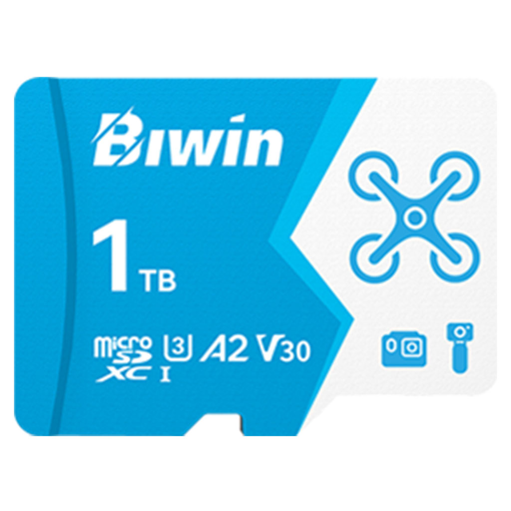 Biwin 1TB MS160 UHS-I A2 microSD Memory Card - 160 MB/s - BMMS16001TB ...