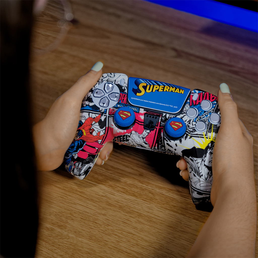 Blade Silicone + Grips + Superman Sticker for PS5 Controller - SUPPS5CK ...