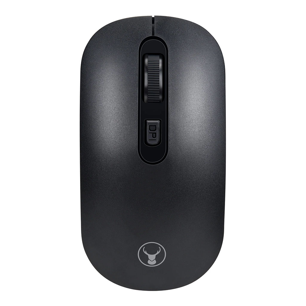 Bonelk KM-322 Slim Wireless Keyboard & Mouse Combo - Black - ELK-61004 ...