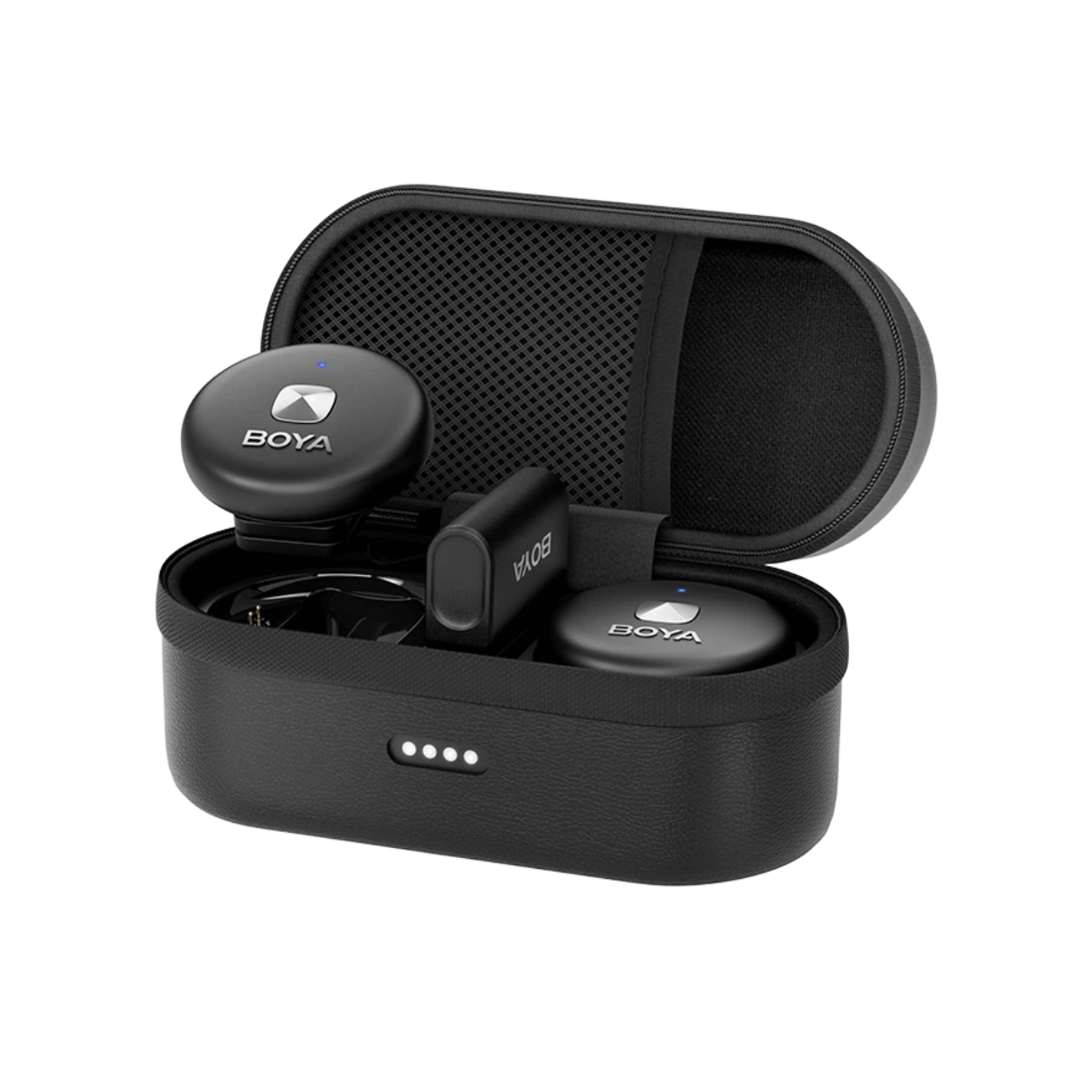 Boya Omic-U Wireless Lavalier Microphone USB-C Devices - OMIC-U-BLK | Mwave