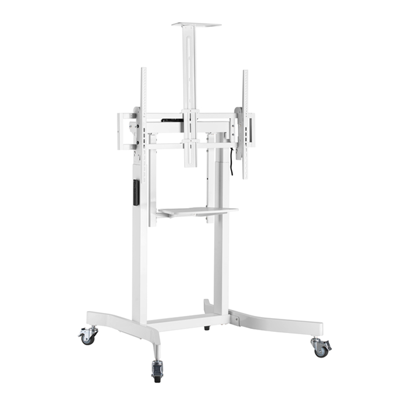 Brateck Deluxe Motorised Heavy Duty Mobile TV Trolley Cart With Camera ...