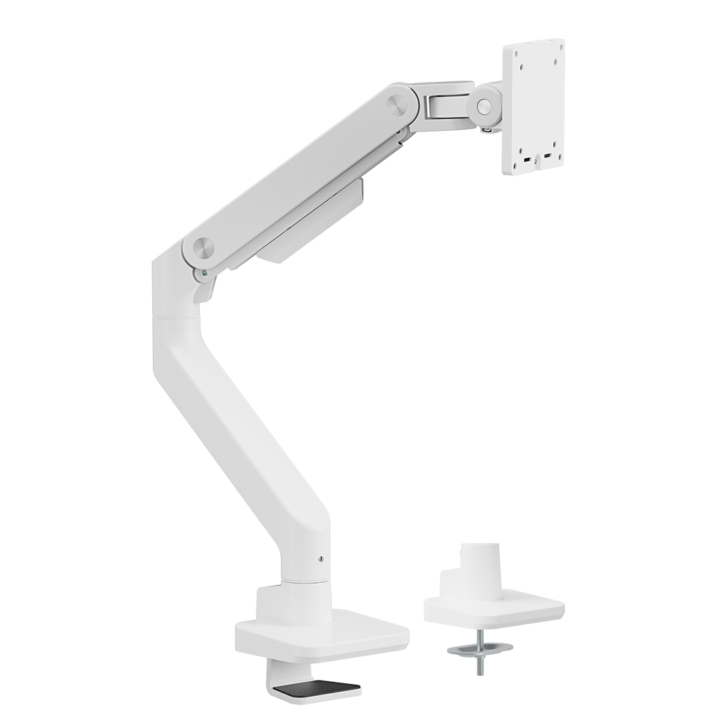 Brateck Noteworthy Heavy-Duty Gas Spring Single Monitor Arm Mount - 17 ...