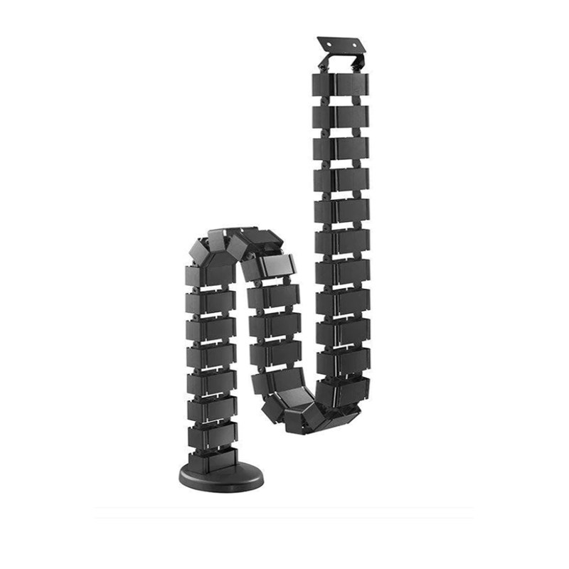 Brateck Quad Entry Vertebrae Cable Management Spine - Black - CC10-1-B ...