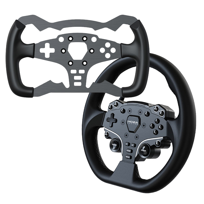 Bundle Deal: MOZA ES Steering Wheel + MOZA ES Formula Wheel Rim Mod ...