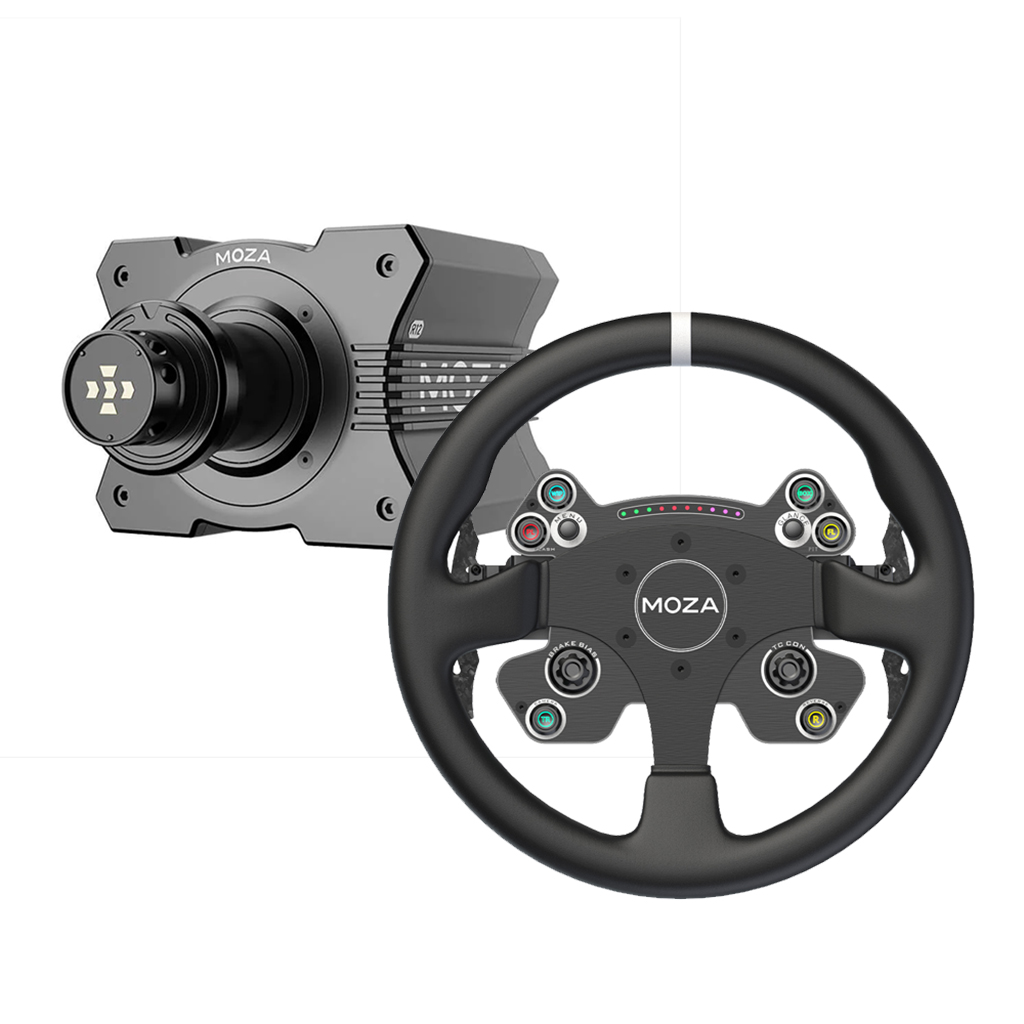 Bundle Deal: MOZA R12 Direct Drive Wheel Base - MOZA CS V2P Steering ...