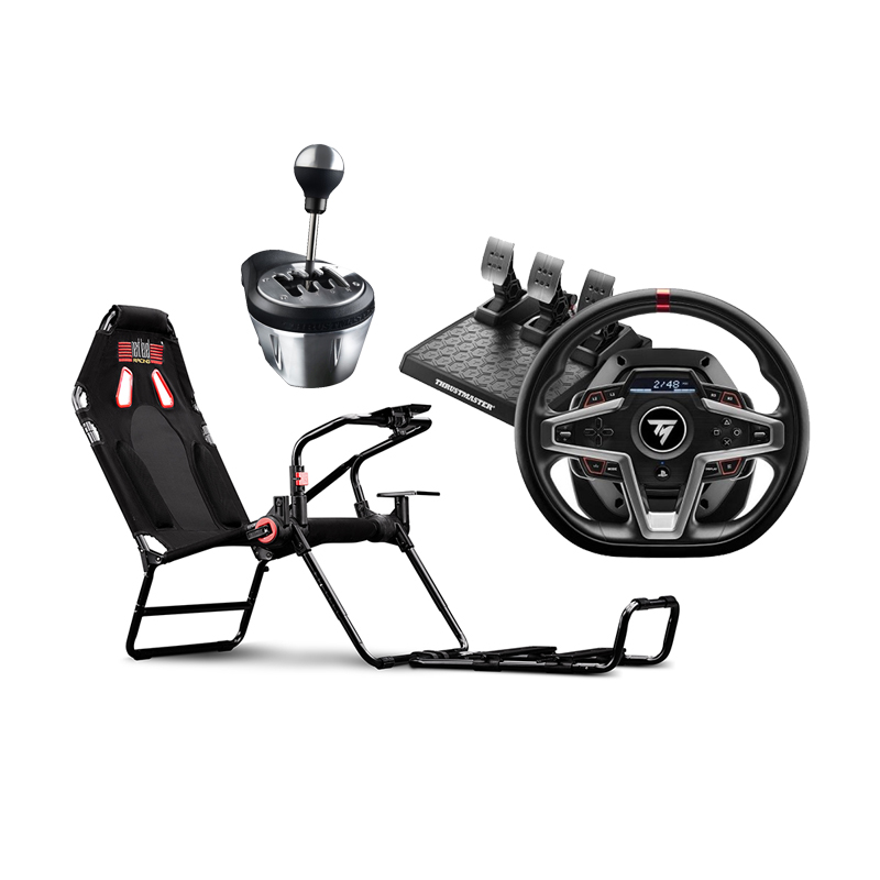 Bundle Deal: Next Level Racing GTLite GT Racing Seat + Thrustmaster ...