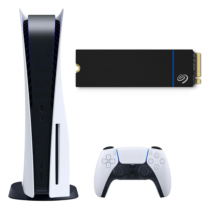 Bundle Deal: PS5 Console + Seagate Game Drive 4TB SSD for PS5 - AC62472 ...