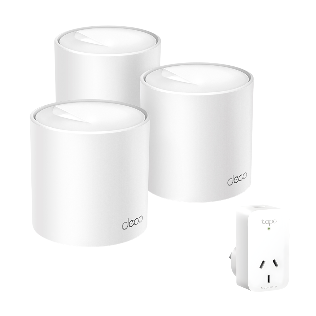 Bundle- TP-Link Deco X1500 AX1500 + TP-Link Tapo P100 - AC78306+AC40630 ...