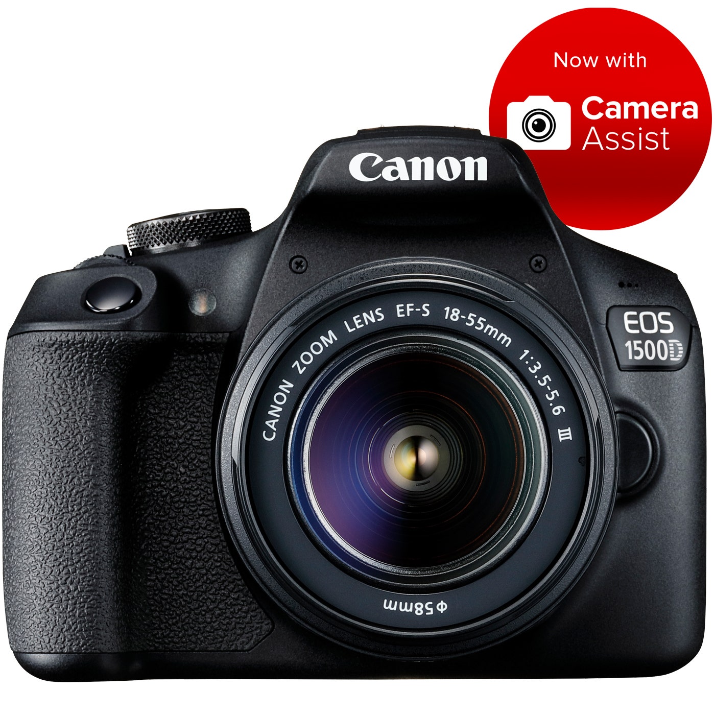 Canon EOS 1500D w EFS18-55 III - 1500DKB | Mwave