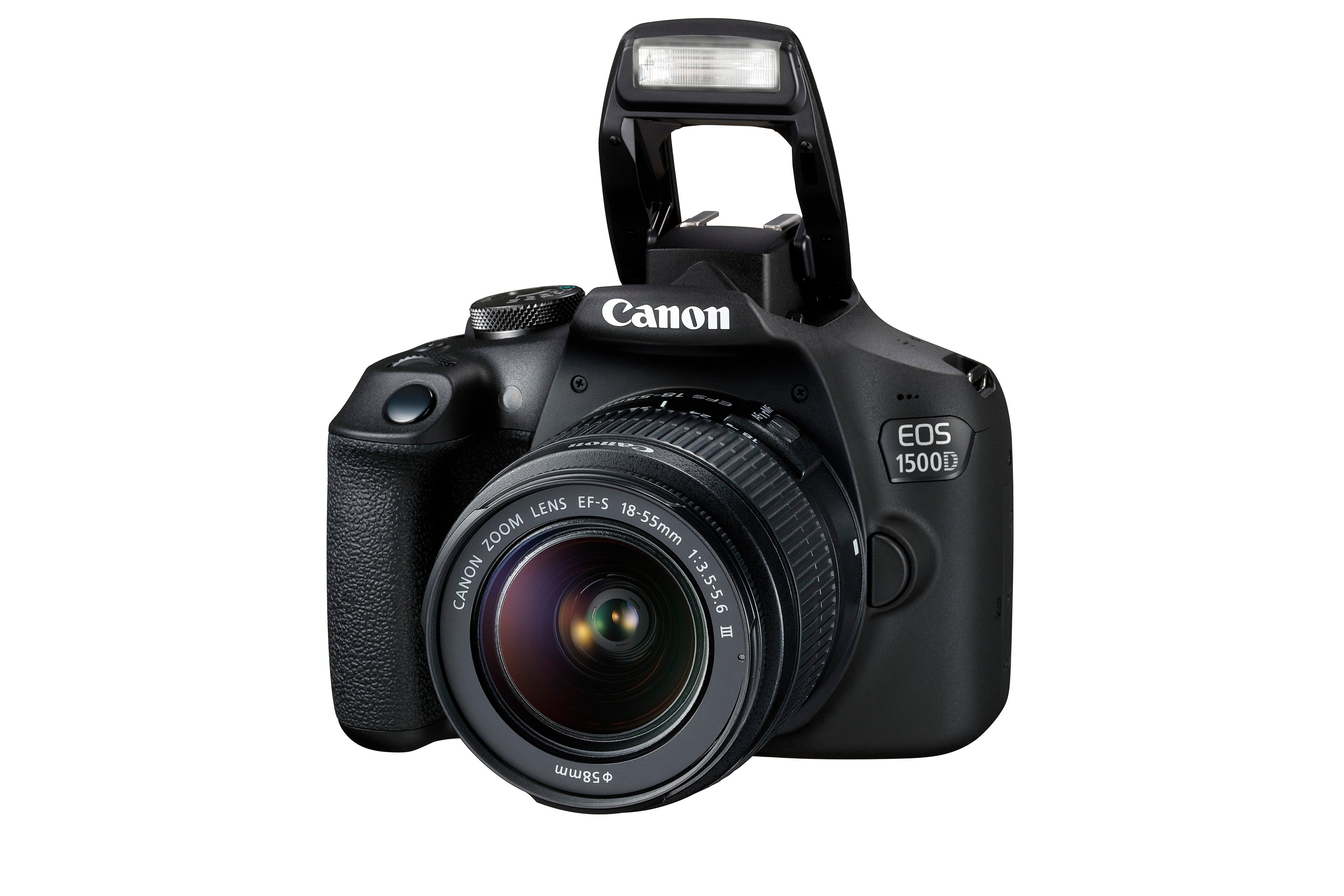 Canon EOS 1500D w EFS18-55 III - 1500DKB | Mwave