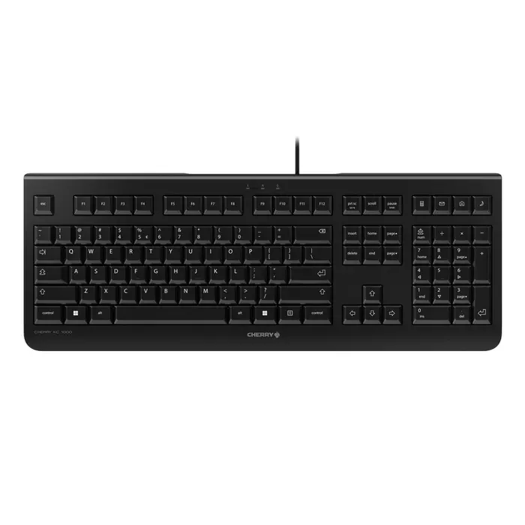 Cherry KC 1000 Wired Office Keyboard - Black - JK-0800CN-2 | Mwave