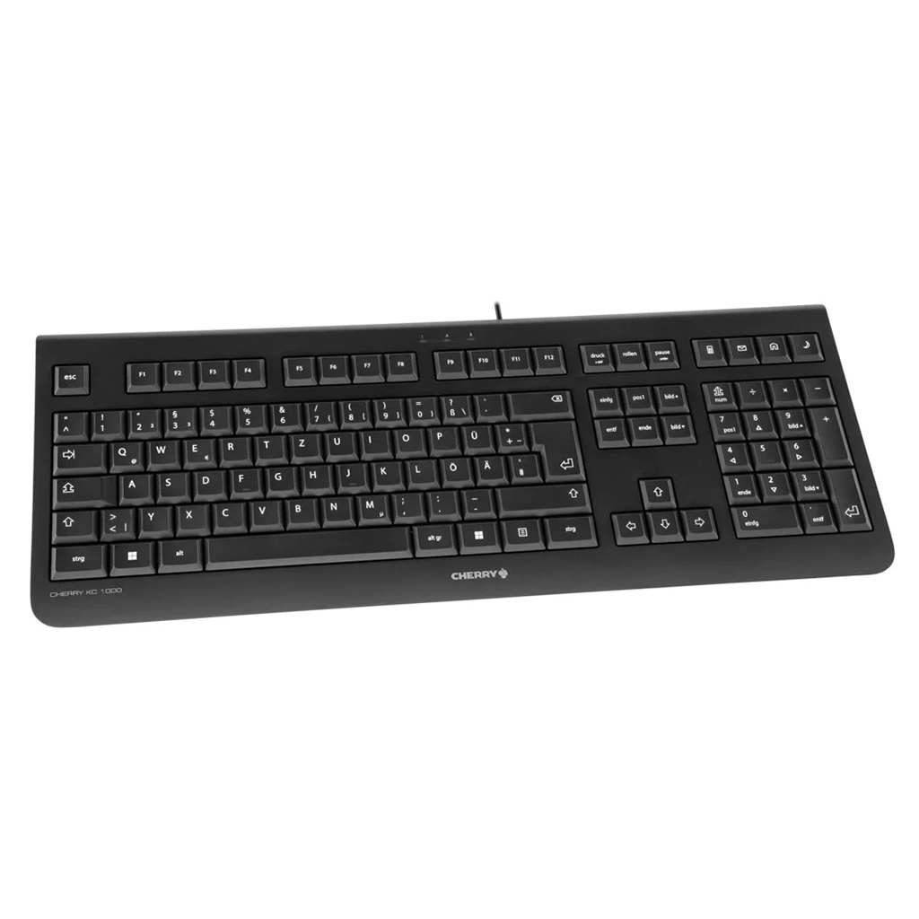 Cherry KC 1000 Wired Office Keyboard - Black - JK-0800CN-2 | Mwave