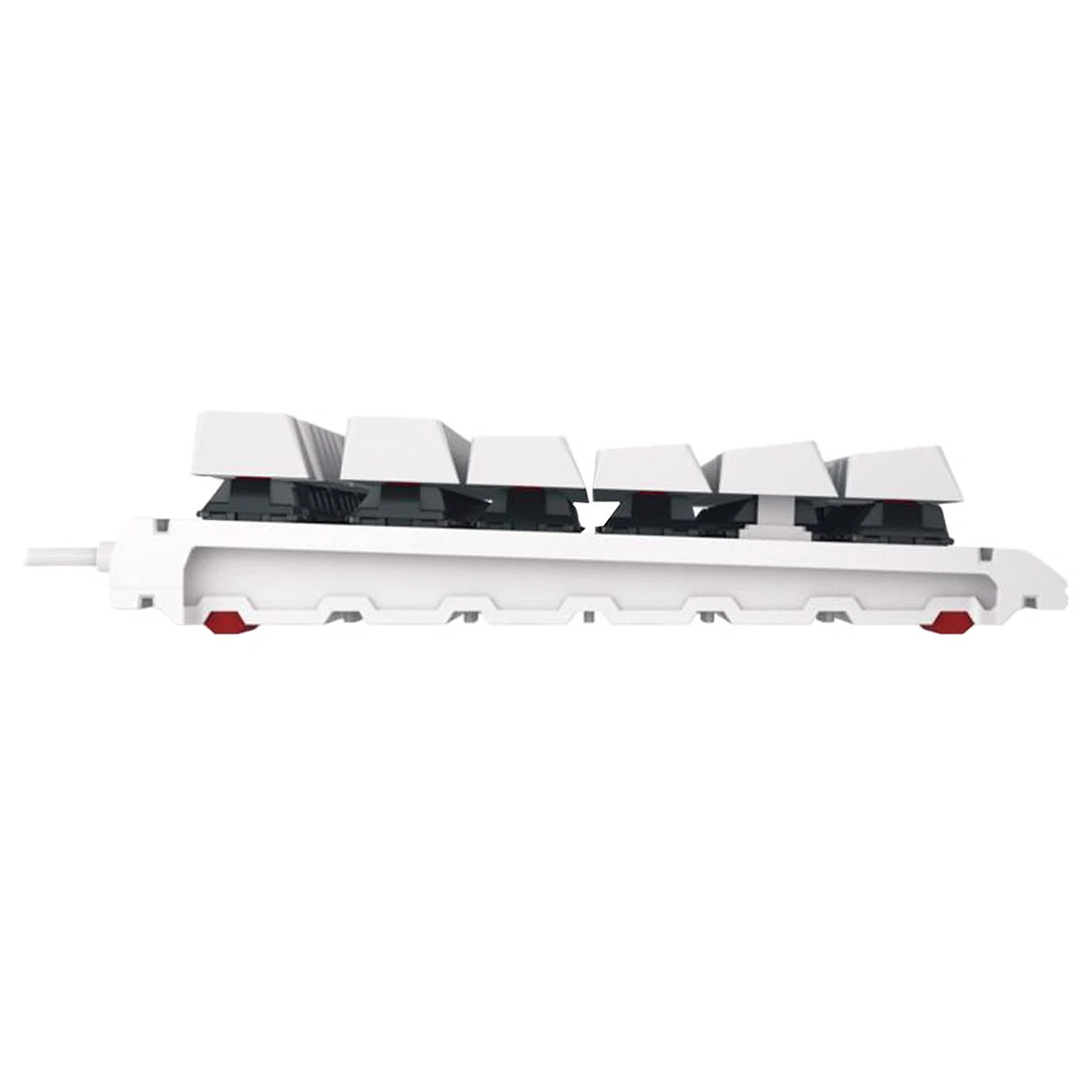 Cherry MX 1.1 TKL White Gaming Keyboard - MX Red Switch - G80-3910LYAEU ...