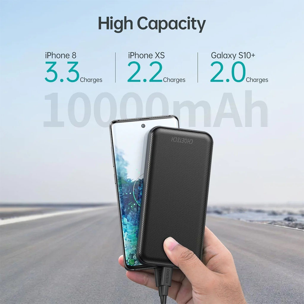 Choetech B627 10000mAh 18W PD Power Bank - ELECHOB627 | Mwave