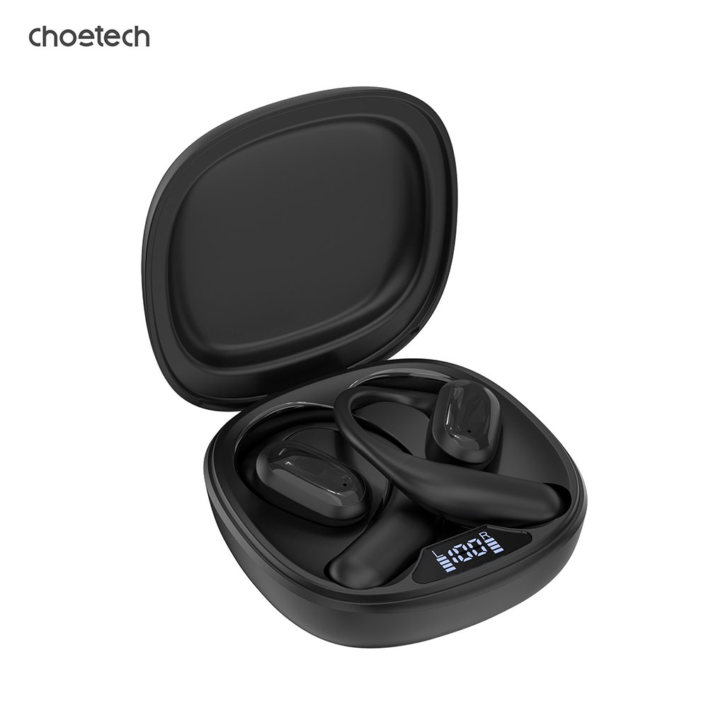 Choetech BH-T25 OWS Bluetooth V5.3 TWS Wireless Earbuds - Black ...