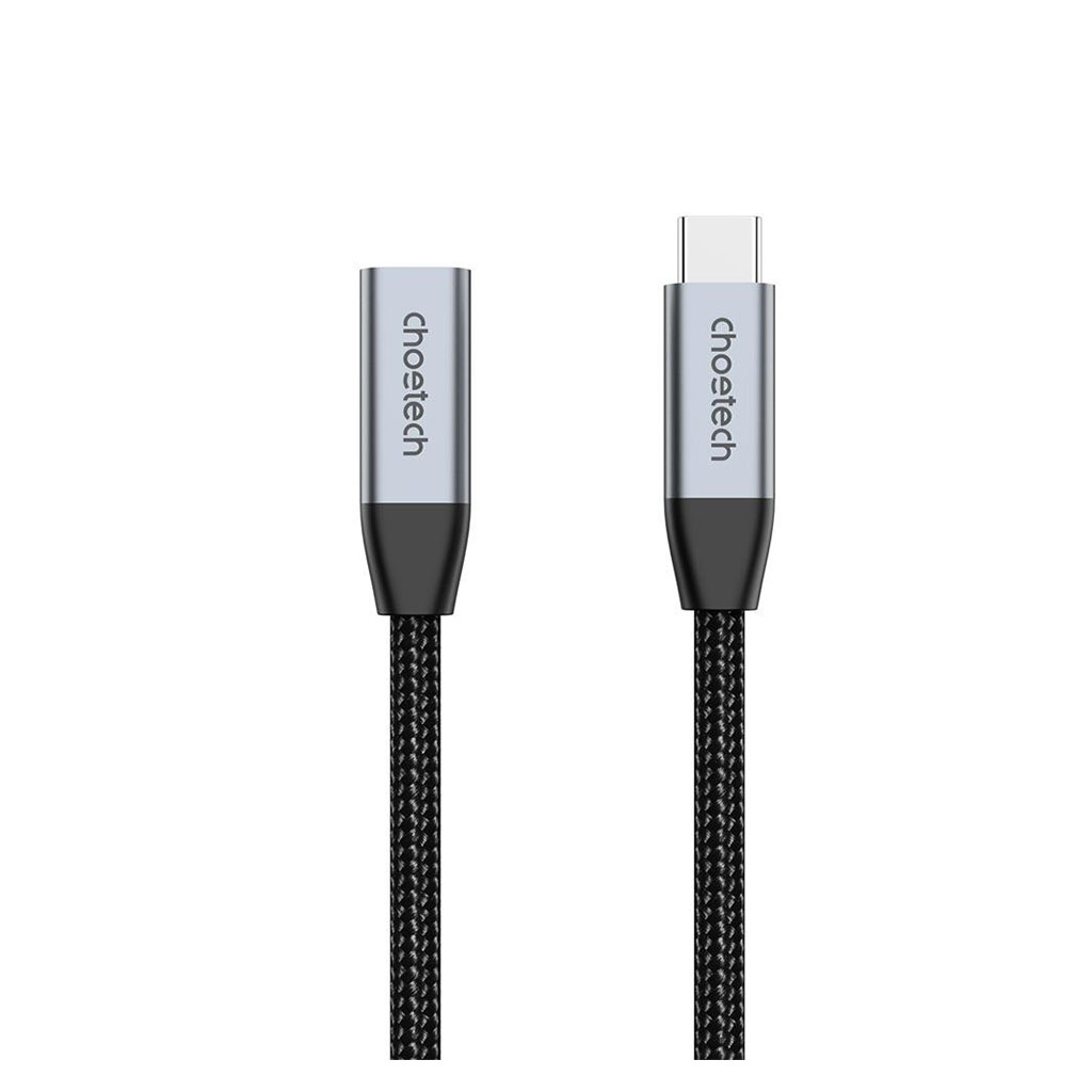 Choetech XCC-1039 2m 100W Type-C Female to Type-C Male Extension Cable ...