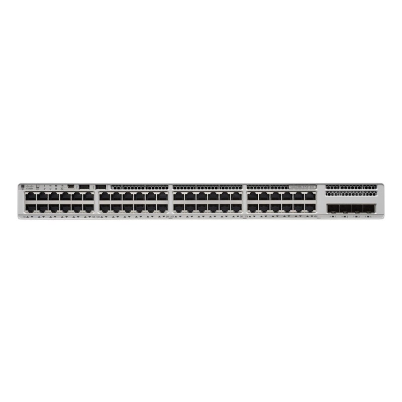 Cisco Catalyst 9200L 48 Port Gigabit PoE+ L3 Manageable Switch with 4 ...