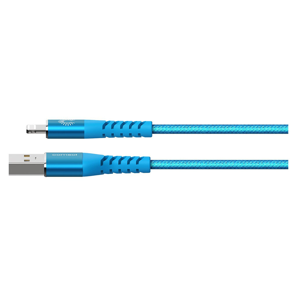 Comsol 1.2m USB-A to Lightning Cable Reinforced with Aramid Fibre ...