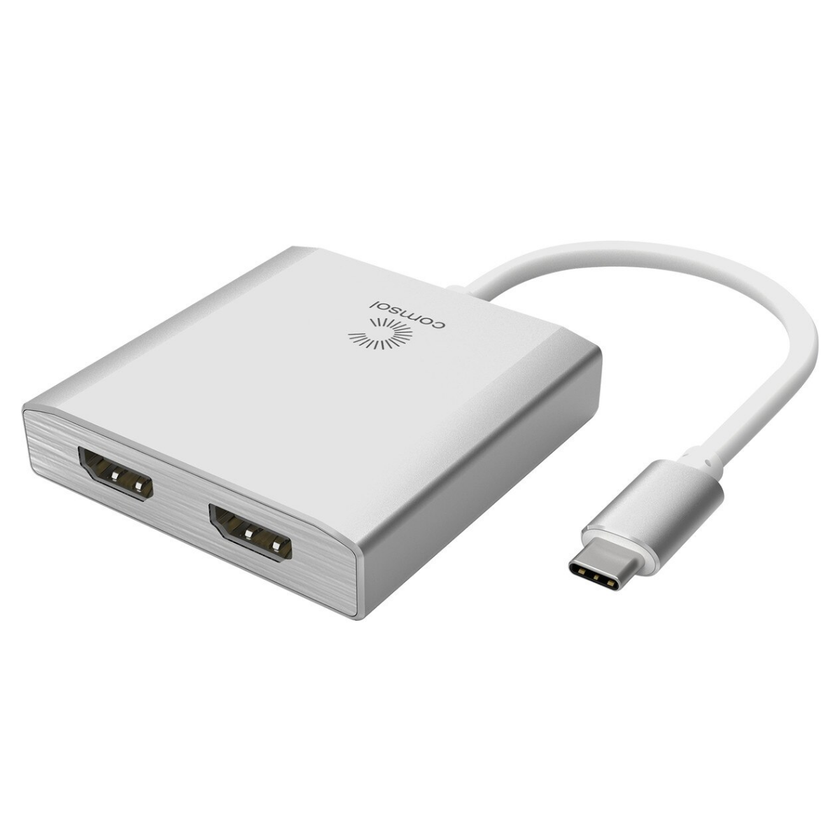 Comsol USB-C to 2 x HDMI Adapter - CMHD02 | Mwave