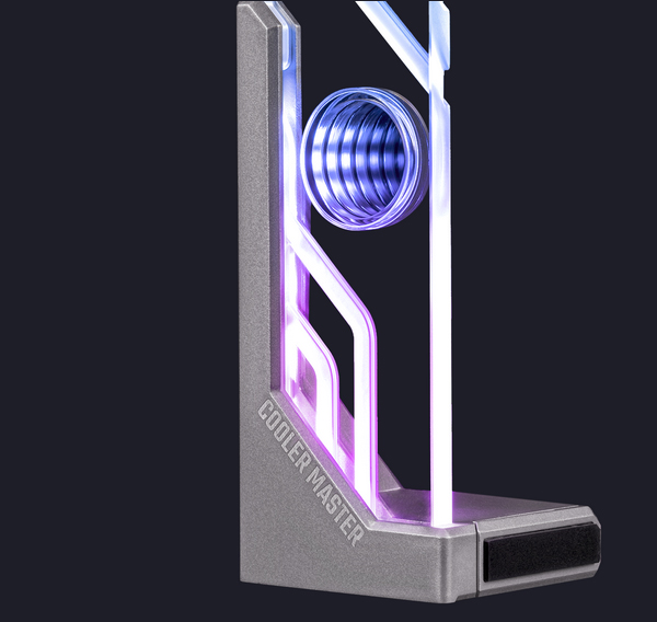 Cooler Master MCA-U000R-AGSBTG-00 Atlas Edge-lit ARGB Tempered Glass ...