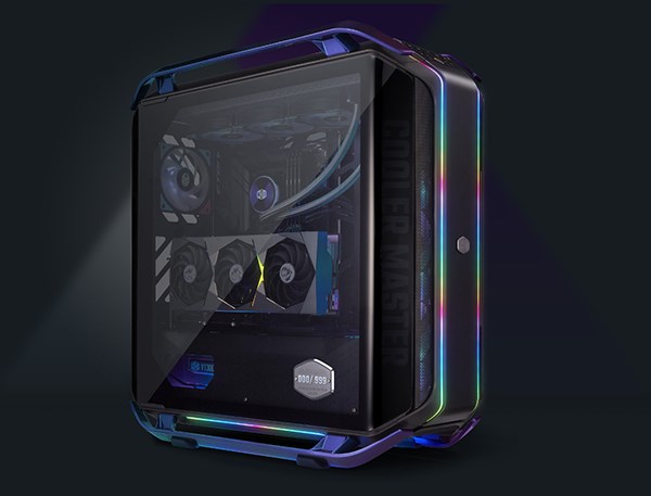 Cooler Master COSMOS C700M TG Full-Tower Case Black MCC-C700M-KHNN-SL1 ...