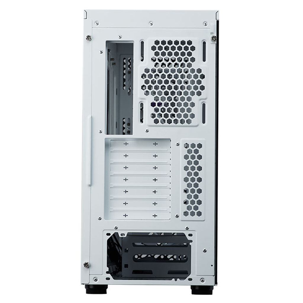 Cooler Master Elite 502 Tempered Glass ATX Case - White - E502-WGNN-SAZ ...